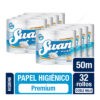 Papel Higiénico Premium Doble Hoja - Swan - 50 m 32 un - Cleanlab